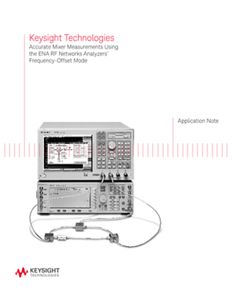 Using Frequency Offset for Accurate Mixer Measurements | Keysight