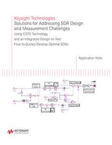 Solutions for Addressing SDR Design and Measurement Challenges | Keysight