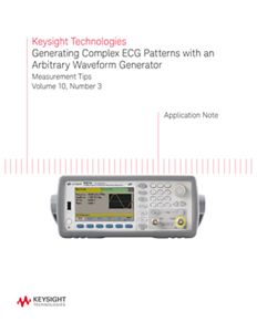 Generating Complex ECG Signal Patterns with AWGs | Keysight