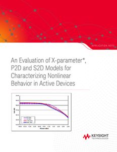Characterizing Nonlinear Behavior in Active Devices – An Evaluation of ...