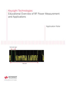 Educational Overview of RF Power Measurement Basics and Applications ...
