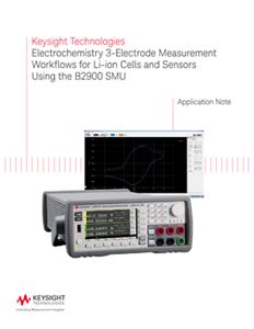 3–Electrode Electrochemical Measurement Techniques | Keysight