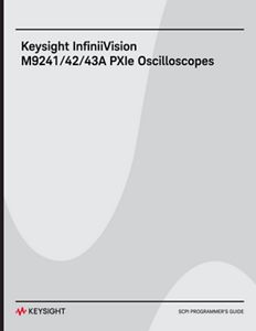 SCPI Programmer's Guide for InfiniiVision M924xA PXIe Oscilloscopes ...