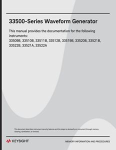 33500 Series Waveform Generators Memory Information and Procedures | Keysight