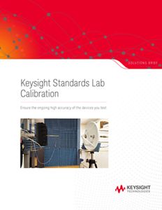 Keysight Standards Lab Calibration | Keysight