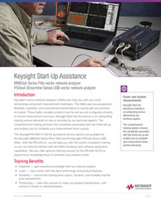 Keysight Start-Up Assistance | Keysight