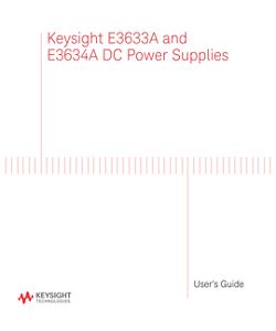 E3630 Series Bench Power Supply | Keysight