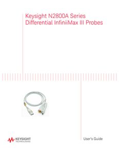 N5445A InfiniiMax III Browser Head | Keysight