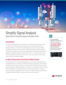 N9000B CXA Signal Analyzer | Keysight