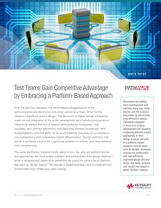 Test Teams Gain Competitive Advantage by Embracing a Platform-Based ...