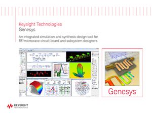 PathWave RF Synthesis (Genesys) | Keysight