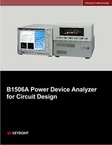 Power Device Analyzer/Curve Tracer for Circuit Design | Keysight