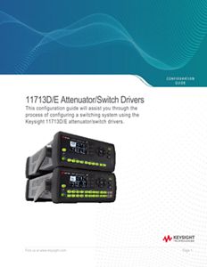 11713D Attenuator/Switch Driver | Keysight
