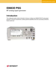 PSG Signal Generators | Keysight