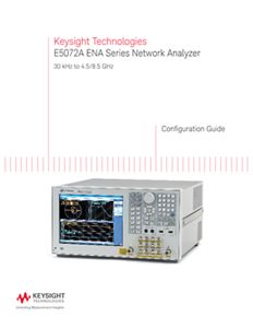 E5072A ENA Vector Network Analyzer | Keysight