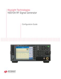 N9310A RF Signal Generator | Keysight
