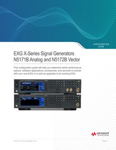 EXG Signal Generators | Keysight
