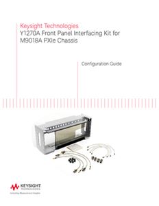 Y1270A Front Panel Interfacing Kit: M9018A and M9019A | Keysight