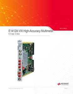 6.5-Digit High-Accuracy Multimeter C-Size | Keysight