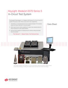 1-module In-Circuit Test (ICT) System, i327x Series 5 | Keysight