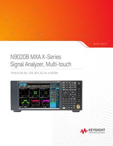 N9020B MXA Signal Analyzer | Keysight