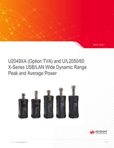 U2065XA 10 MHz to 50/53 GHz USB Wide Dynamic Range Peak and Average Power Sensor | Keysight