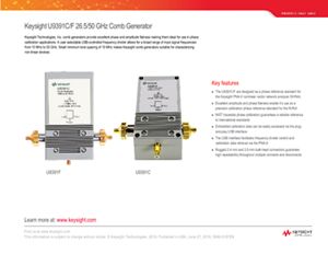 U9391C Comb Generator, 10 MHz to 26.5 GHz | Keysight