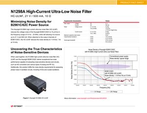 B2960 Series 6.5 Digit Low Noise Source | Keysight
