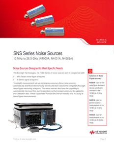 N4002A SNS Series Noise Source 10 MHz to 26.5 GHz (ENR 15 dB) | Keysight