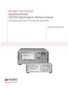 N5102A Baseband Studio Digital Signal Interface Module | Keysight