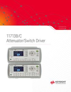 11713B Attenuator/Switch Driver | Keysight