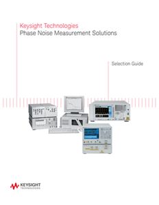E5505A Phase Noise Measurement System | Keysight