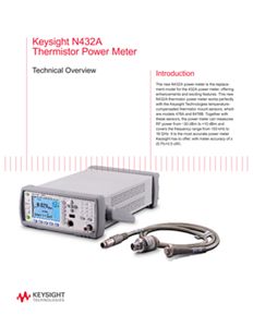 N432A Thermistor Power Meter | Keysight
