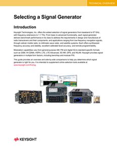 MXG Signal Generators | Keysight