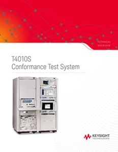 T4010S Conformance Test System | Keysight