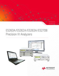 Precision Current-Voltage Analyzer | Keysight