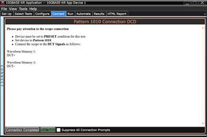 D9010EAPC 10GBASE-KR and 40GBASE-KR4 compliance test application ...