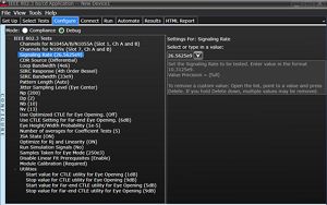 N1091BSCB Electrical TX Test SW for IEEE 802.3bs/cd (50/100/200/400 Gb ...
