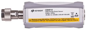U8481A DC/10 MHz – 18 GHz USB 热电偶功率传感器 | Keysight