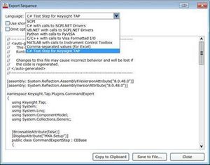 KS8103A Command Expertプラグイン | Keysight