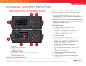 Sistema de aquisição de dados DAQ970A/DAQ973A | Keysight